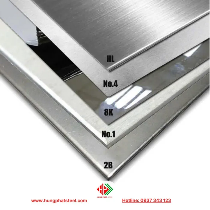 TẤM INOX 304/201/316 (Thép tấm không gỉ) - Thép Hùng Phát