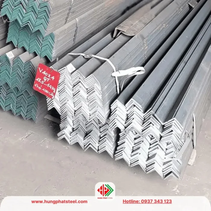 Sắt V40 - Thép hình V40x40 Dày 3ly, 4ly, 5ly - Thép Hùng Phát