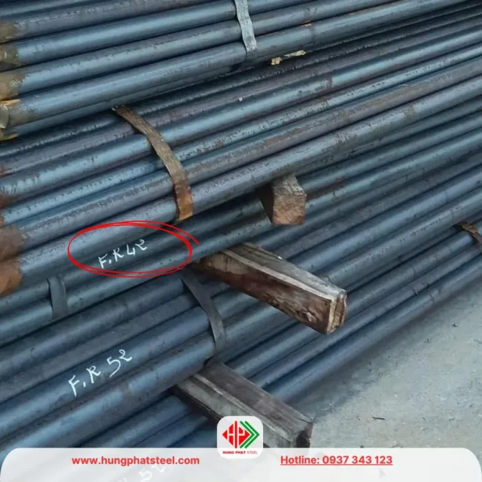 Thép Tròn Đặc Phi 42 (Láp Đặc) - Thép Hùng Phát