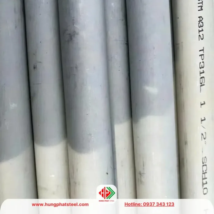 Ống Đúc INOX DN40 (Phi 49) - Thép Hùng Phát